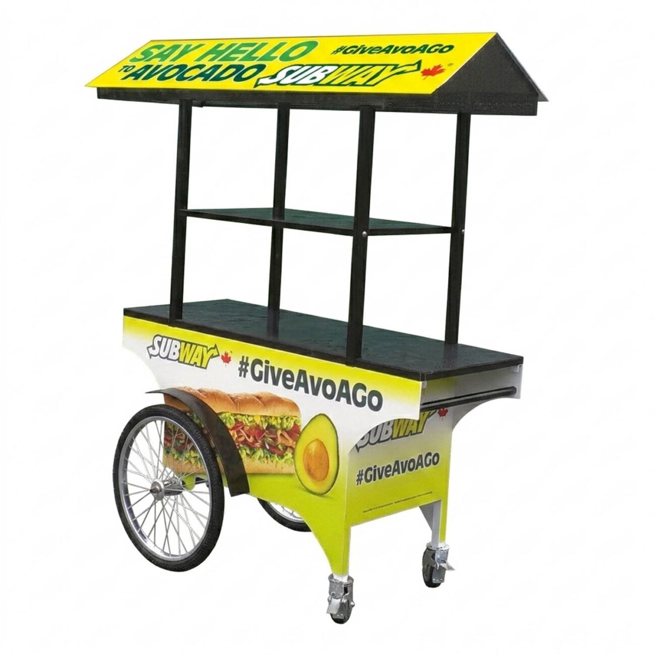Street Food Push Cart | Cart-King Intl Carts and Kiosks