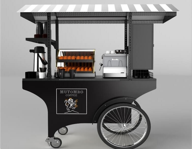 Top Mobile Coffee Cart Designs | Cart-King Intl Carts and Kiosks